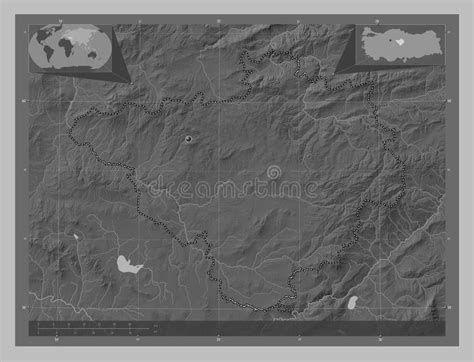 Yozgat Turkiye Grayscale Capital Stock Illustration Illustration