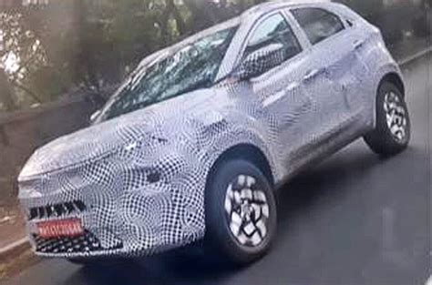 Next Generation Tata Nexon Spotted Testing All New Face