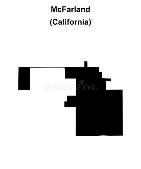 Mcfarland Outline Map Stock Illustration Illustration Of Icon 356996464