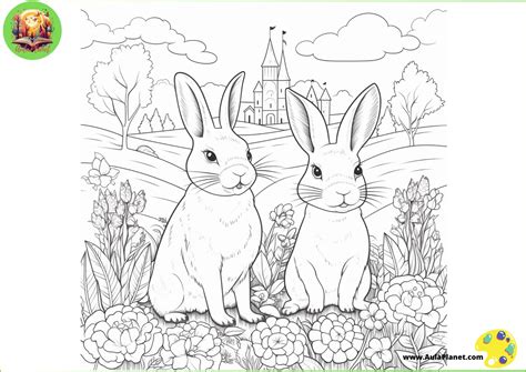 Dibujos De Conejos Para Colorear E Imprimir Gratis