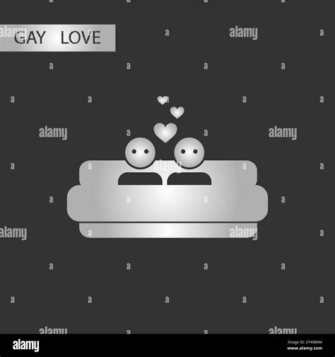 Young White Couple In Bed Stock Vector Images Alamy
