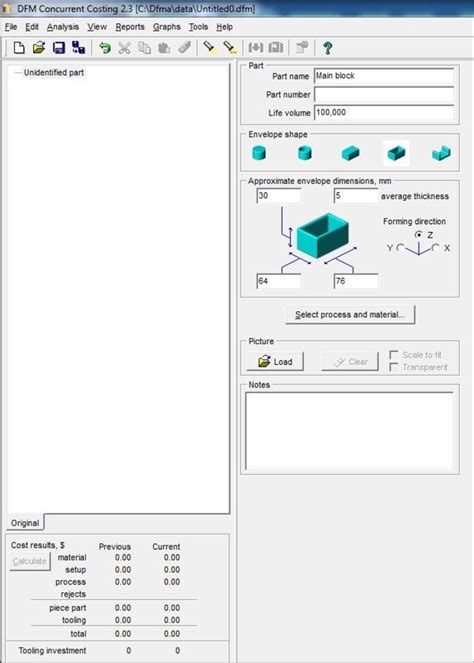 the graphical user interface gui of dfm software download