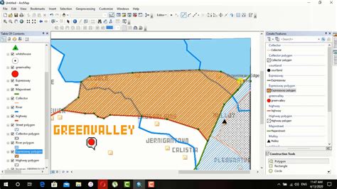 Referencing Digitization And Editing The Features In Raster Image By