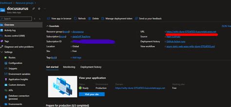 Deploy Docusaurus On Azure Static Web Apps Datagriff Blog