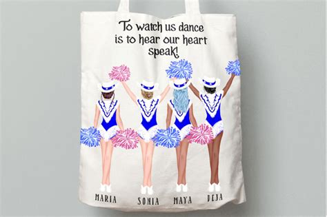 Cheerleaders Clipart Drill Team Clipart Watercolor Girls Png By