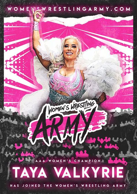 Taya Valkyrie Vs Tasha Steelz Announced For Women S Wrestling Army Event