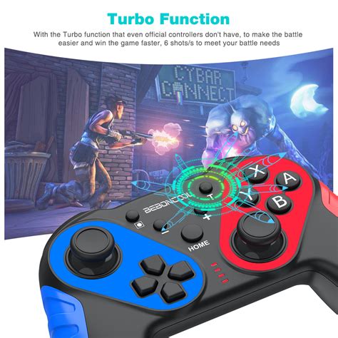 Funlab Switch Controller Replacement For Nintendo Switch Pro Controllerwireless Switch
