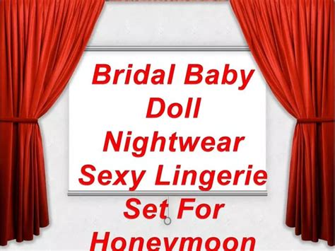 Ppt Women Honeymoon Wear Lingerie Set Powerpoint Presentation Free