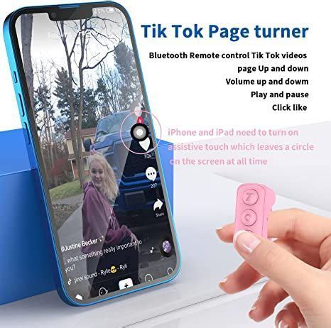 Tik Tok Made Me Buy It Tik Tok Page Turner Bluetooth App Remote Bluetooth Remote Remote