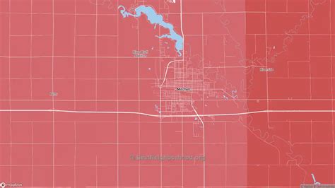 Davison County Sd Political Map Democrat And Republican Areas In Davison County