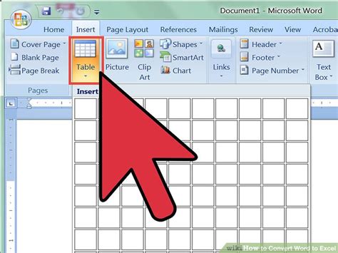 How To Convert Word To Excel Steps With Pictures WikiHow