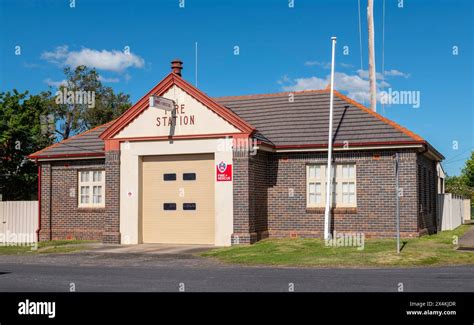 Tenterfield Fire Station In Northern New South Wales Australia Stock