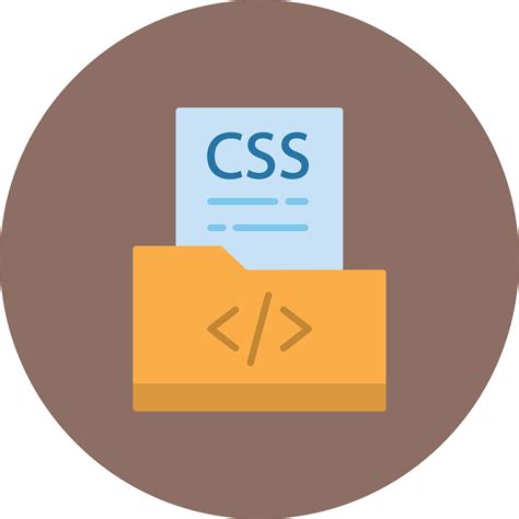 CSS File Vector Icon Vector Art At Vecteezy