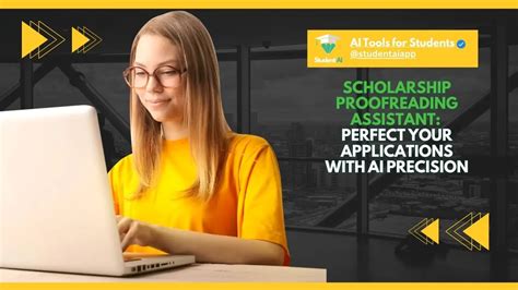 Scholarship Proofreading Assistant Perfect Your Applications With Ai