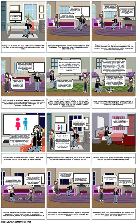 Storyboard Sex Education Storyboard By 5028aae6