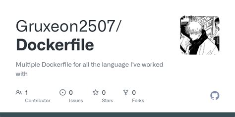 GitHub Gruxeon2507 Dockerfile