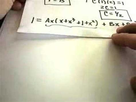 Integration Using Method Of Partial Fractions YouTube