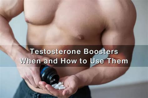 Mastering Testosterone Boosters Usage And Timing