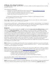 MCDB 135 S20 HW Assignment 4 Pdf 1 MCDB 135 S20 Homework