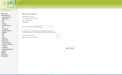 PTCL SMART TV APP For PC DSL Modem Configuration INCPak