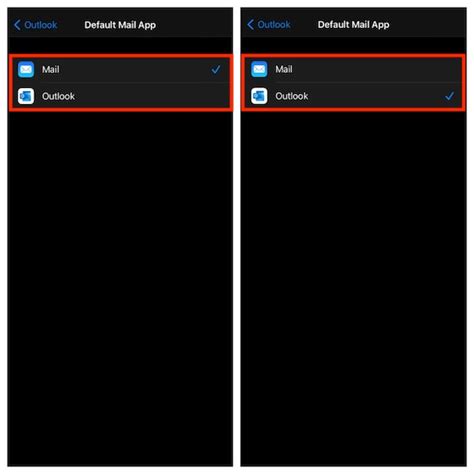 How To Set Outlook As Default Mail App In IOS On IPhone Beebom