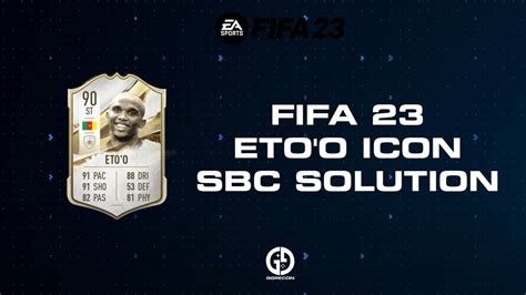 Fifa 23 Etoo Icon Sbc Solution