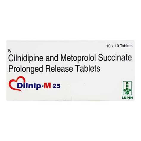 Dilnip M 25 Tablet 10s Price Uses Side Effects Netmeds