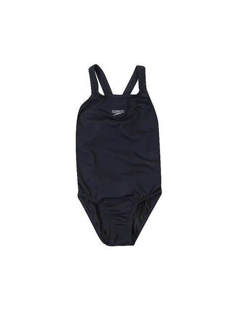 Speedo Mädchen Badeanzug Endurance Dunkelblau