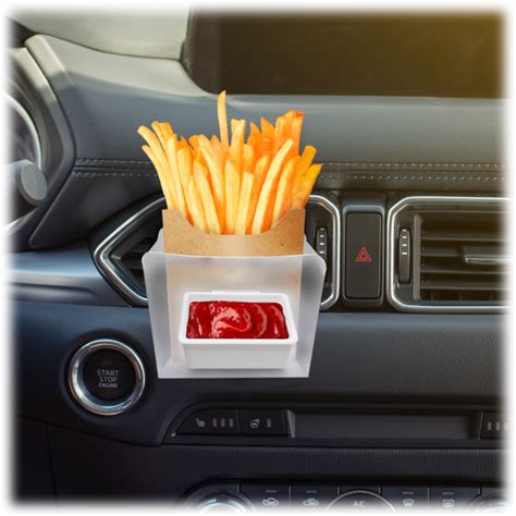 Sidedeal Tech Theory Snack And Go Vent Caddy With Condiment Tray