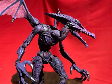 Custom Ridley Figure Made Using An Amiibo Ractionfigures