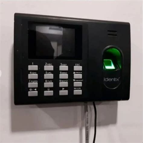 Fingerprint Recognition Essl Identix K90 Pro Biometric Attendance