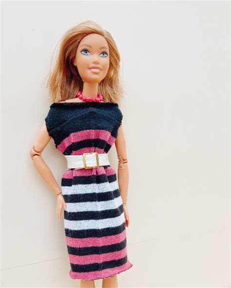 How To Make A No Sew Barbie Sock Dress Galaxia Dolls
