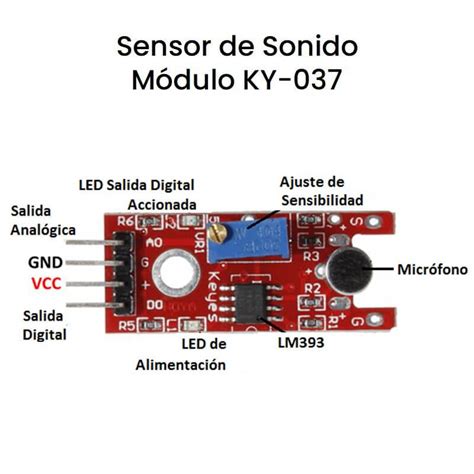 sensor de sonido lm393 para arduino robot electronica