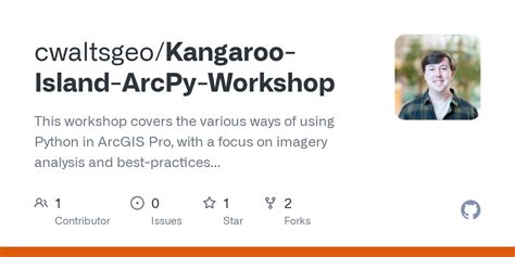 github cwaltsgeo kangaroo island arcpy workshop this workshop covers