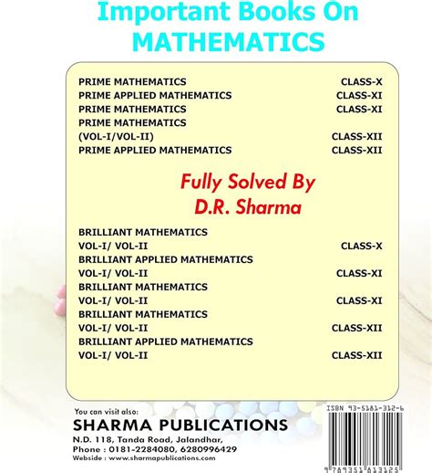 Class 11 RD Sharma APPLIED MATHEMATICS Vol 2023 2024 PDF 52 OFF