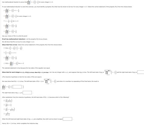 Solved Use Mathematical Induction To Prove That Chegg