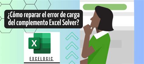 ¿cómo Reparar El Error De Carga Del Complemento Excel Solver 💚