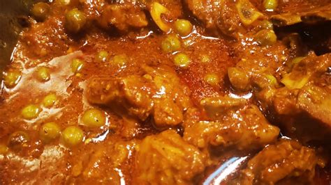 Matar Gosht Recipemutton With Peas Youtube