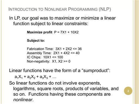 Nonlinear Programming 2013 Pptx