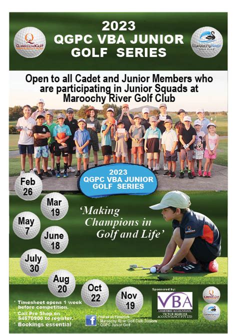 VBA Junior Golf Series Golf Performance Centre