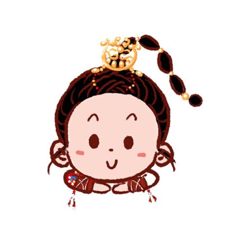 女儿国国王简笔画q版女国王简笔画 伤感说说吧