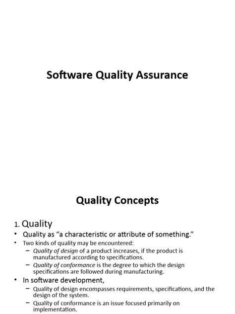 unit v software quality assurance pdf reliability engineering