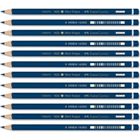Faber Castell Mavi Kopya Kalemi 4 lü Set Fiyatı