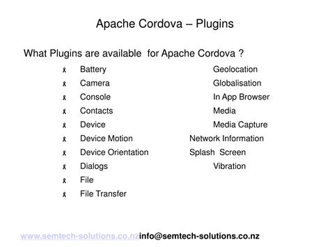 Ppt An Introduction To Apache Cordova Powerpoint Presentation Free