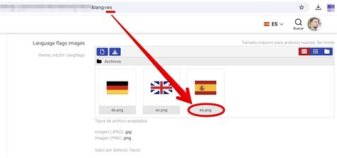 Language Flags Images Marbol2 Moodle Themes And Plugins Documentation
