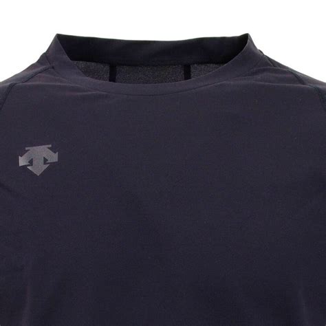 デサント（descente）（メンズ）野球 アンダーシャツ 丸首 長袖 インナー シャツ Std 771 ネイビー 速乾 スポーツ用品は