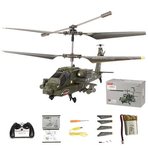 Wholesale SYMA S G Simulation Military RC Helicopter G High Frequency Aircraft Toy Single