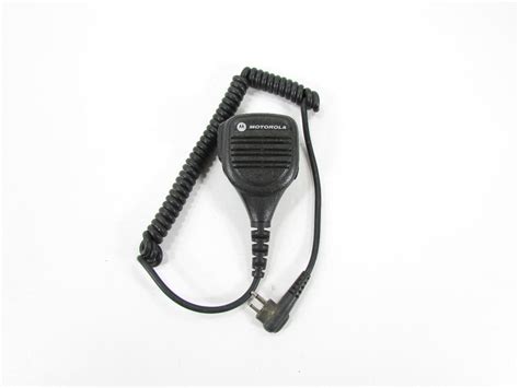 Motorola Pmmn A Remote Speaker Mic Ebay