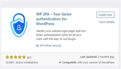 Add Two Factor Authentication To Wordpress
