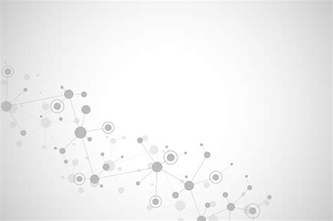 추상적인 기하학적 텍스처 분자 구조와 신경 네트워크 분자 Dna와 유전 연구 총 배경입니다 의료 과학 및 기술 설계를 위한 벡터 일러스트 0명에 대한 스톡 벡터 아트 및